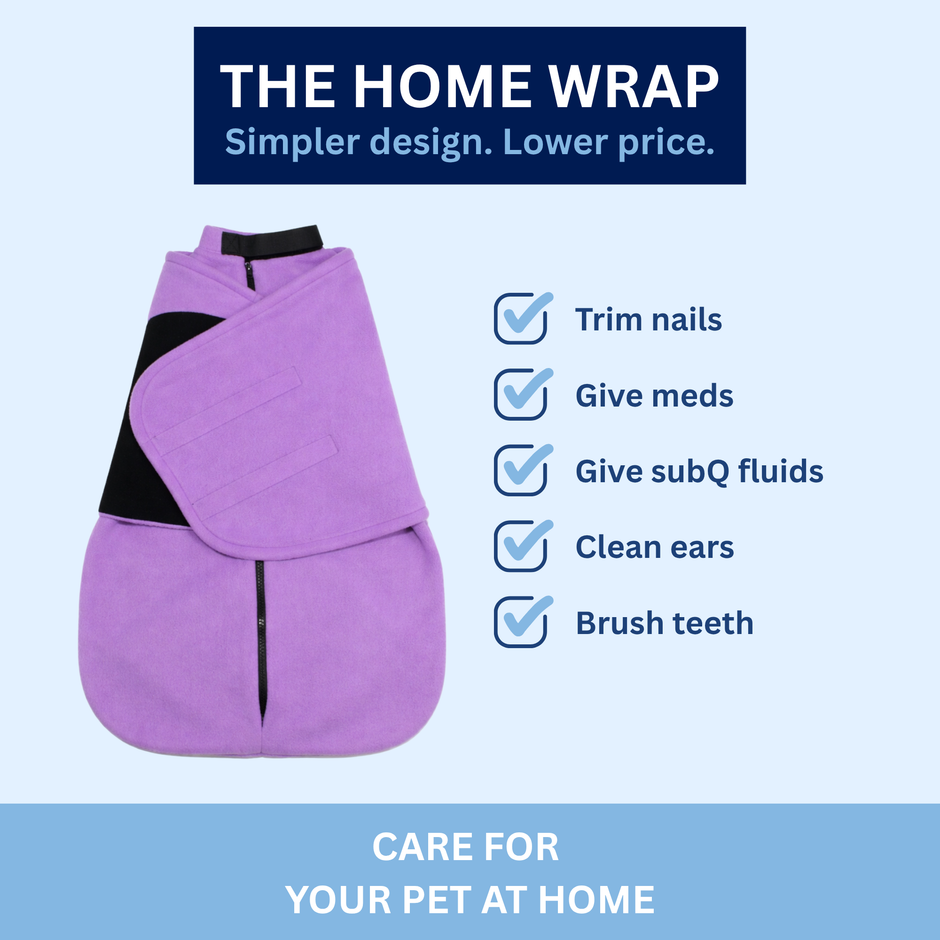 Easier Pet Care | Calm & Cozy Cat Wrap