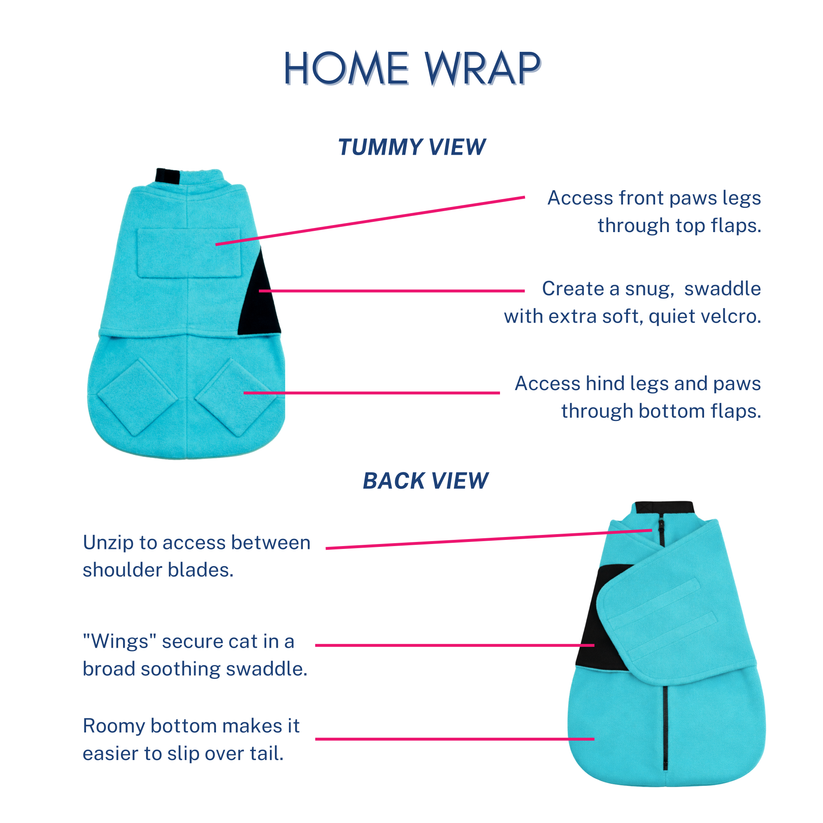 Home Cat Wrap – Calm & Cozy Cat Wrap