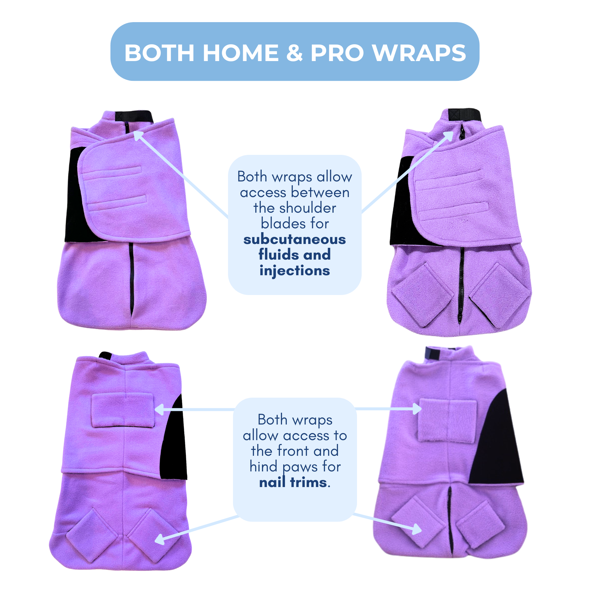 Easier Pet Care | Calm & Cozy Cat Wrap